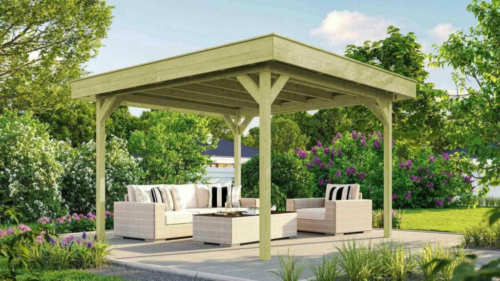 Weka szaletli kerti pavilon 657 - e-kert.hu